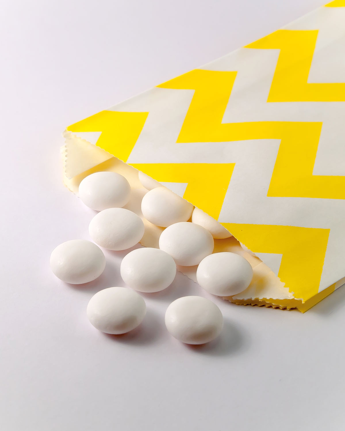 Gule-zig-zag-slikposer - Festissimo