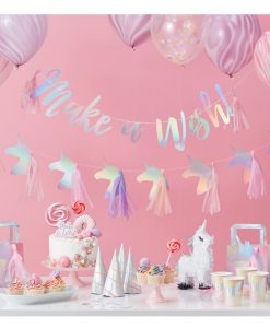 Enhjørninge head bands - 8 stk. - festlig udklædning til enhjørningfest